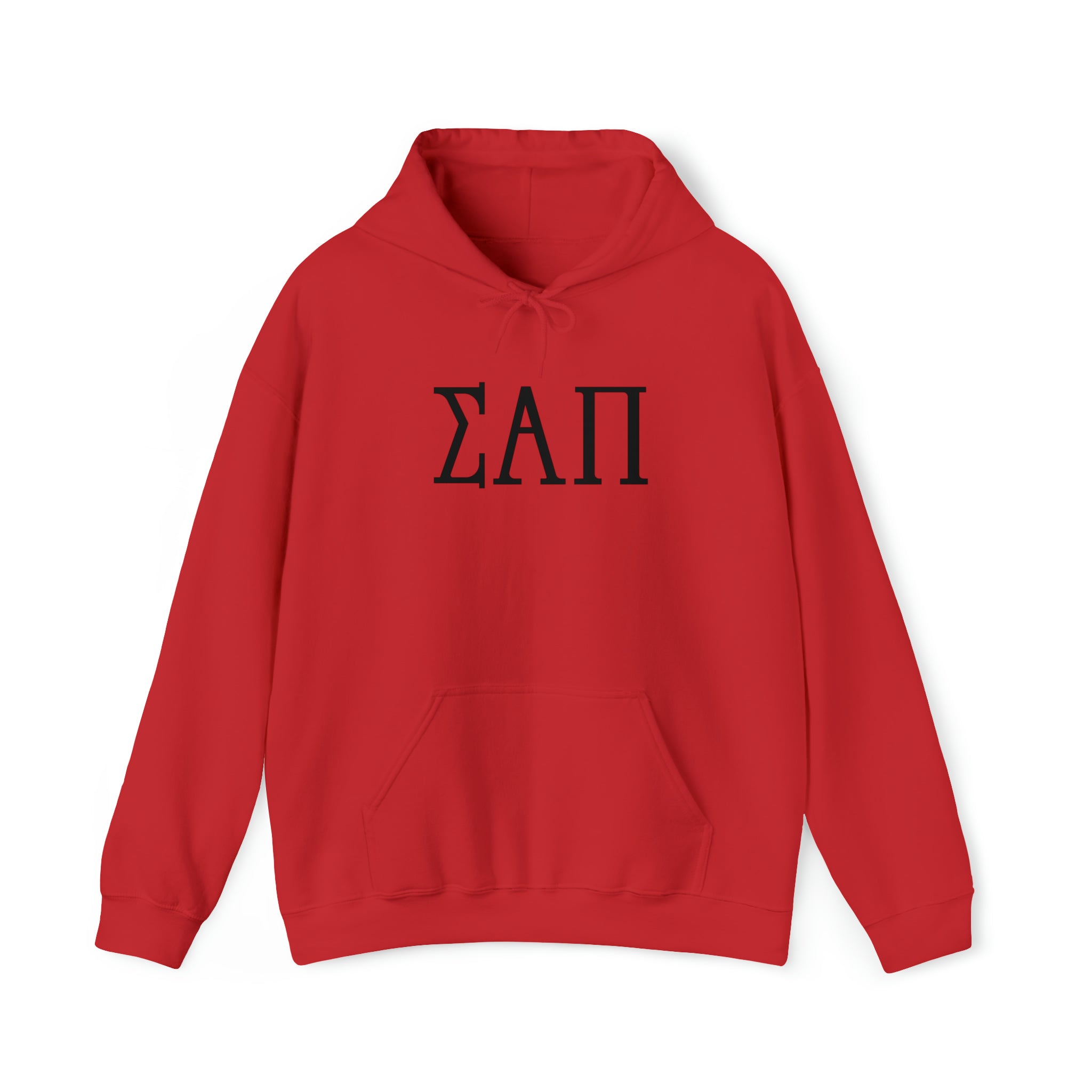 SIGMA ALPHA PI Elite Heavy Hooded Sweatshirt - Black Letters – NSLS Shop