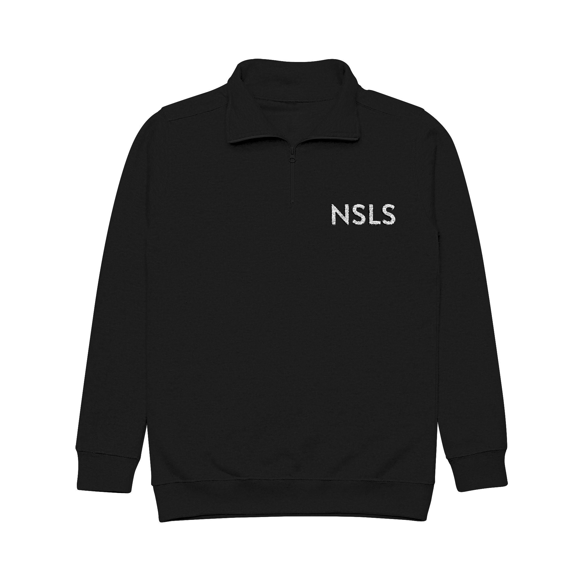 Embroidered Fleece Pullover with white NSLS logo – NSLS Shop