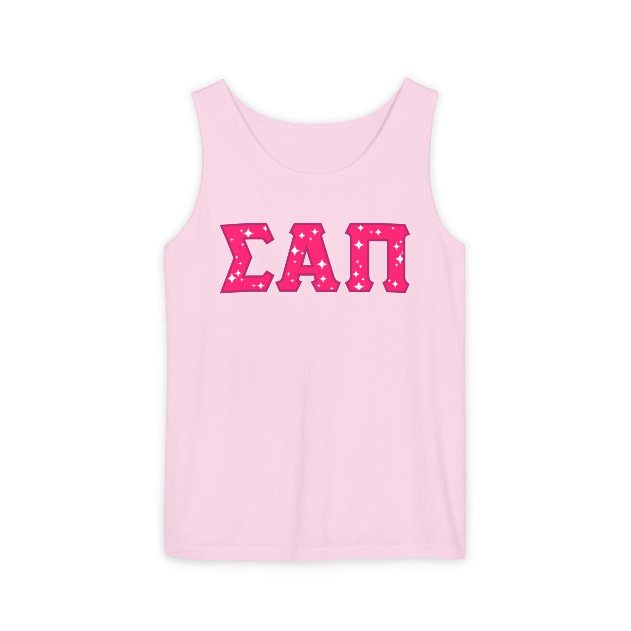 Sigma Alpha Pi Tank Top - Pink logo – The National Society of ...