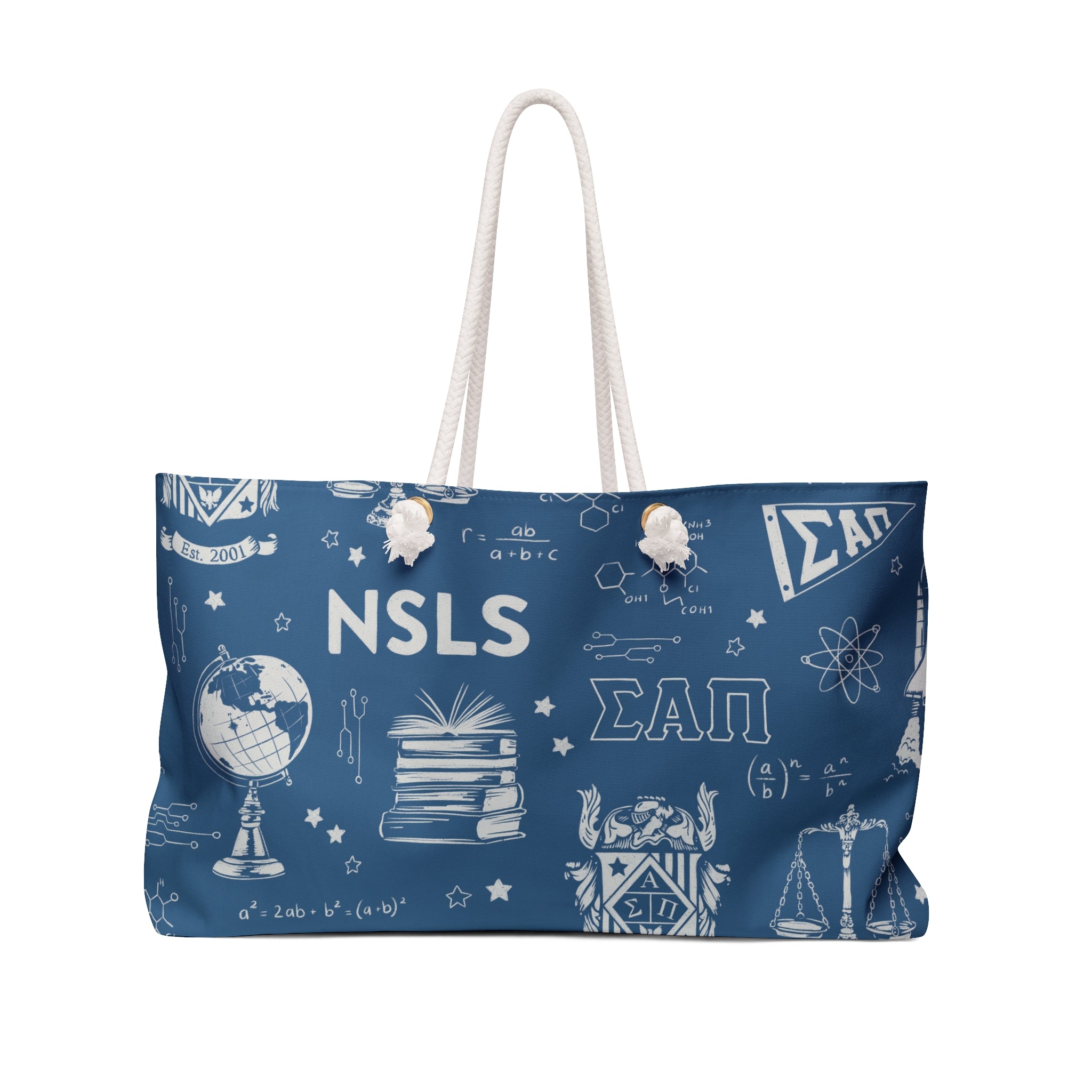 NSLS Pattern Weekender Bag – NSLS Shop