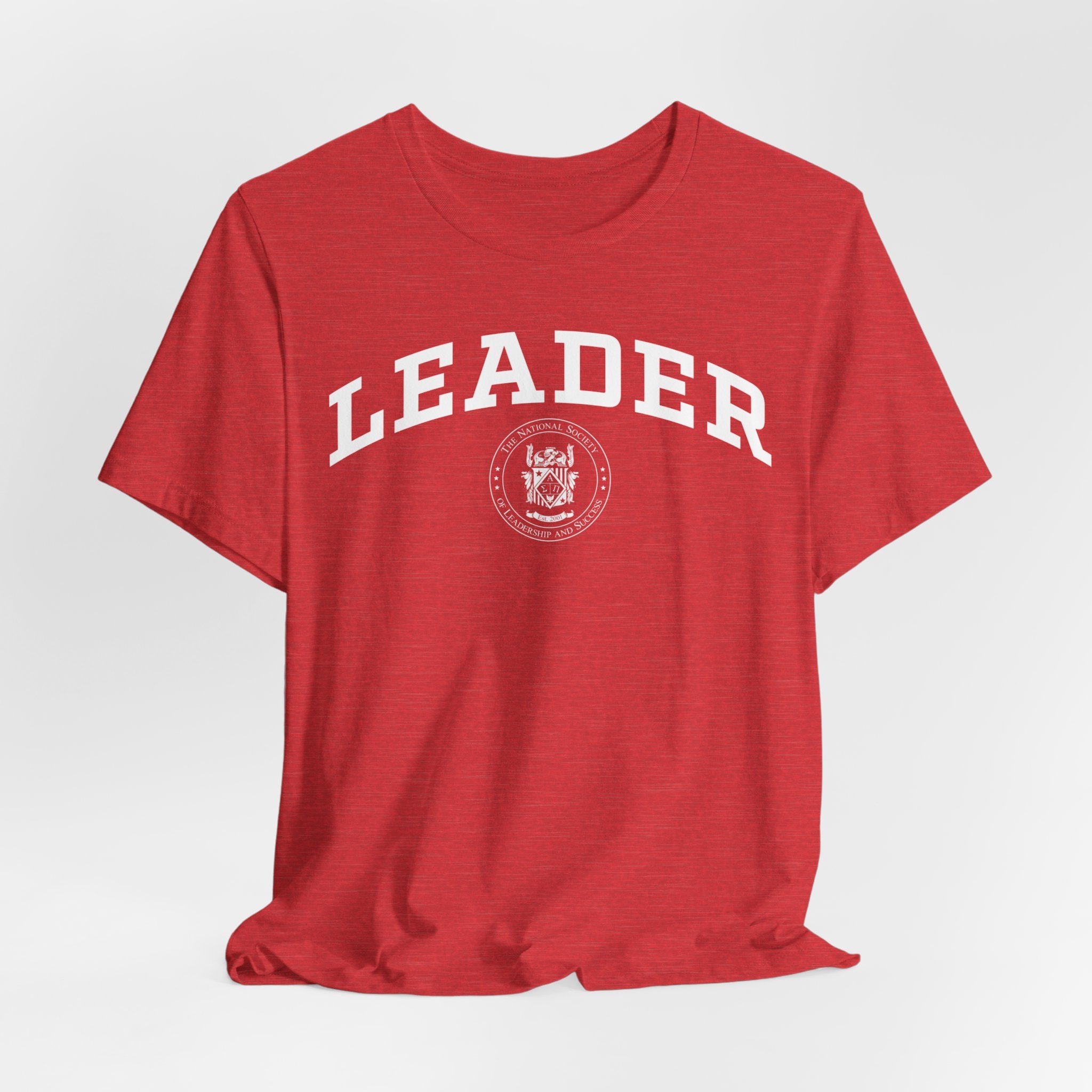 Leader T-Shirt - White With NSLS Seal – NSLS Shop