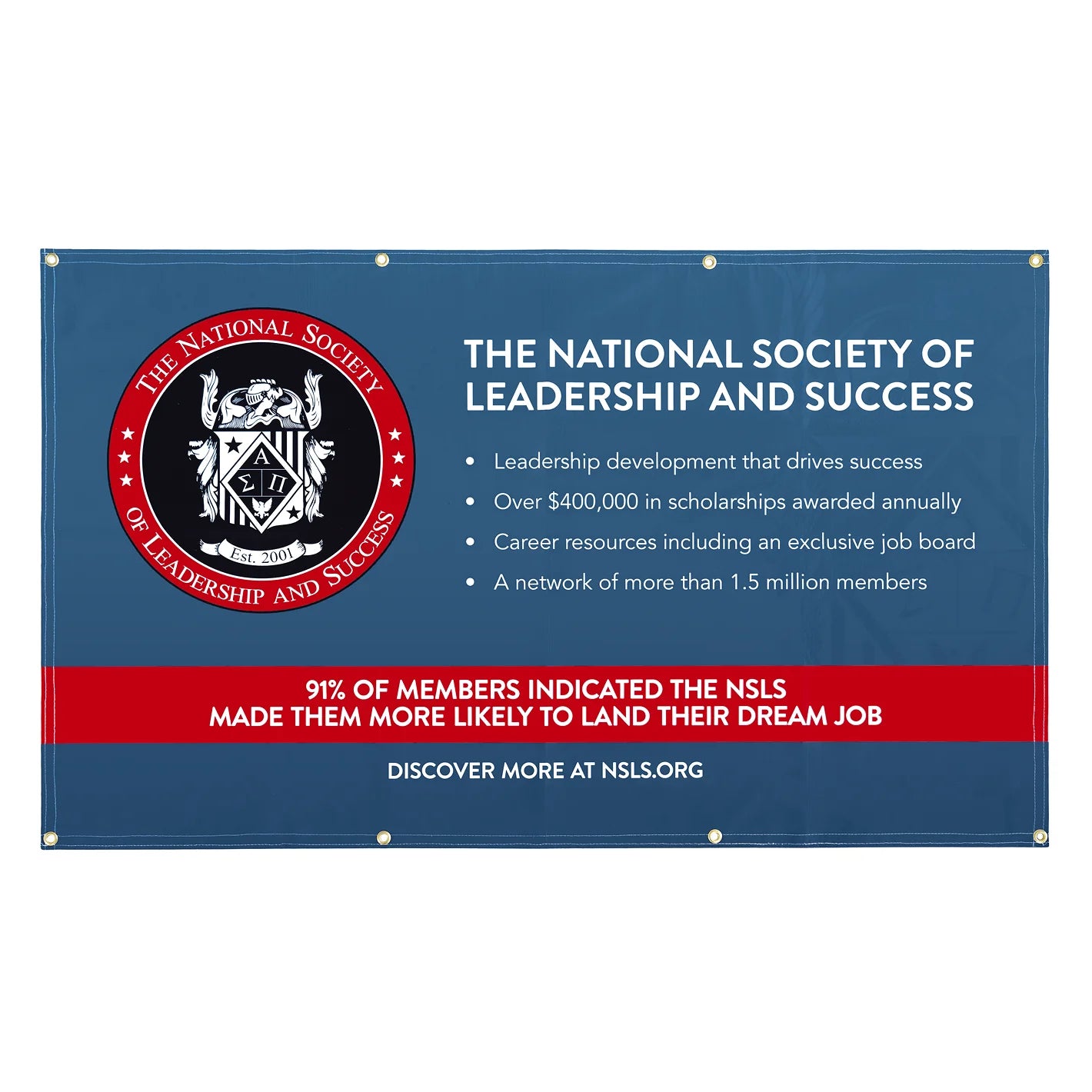 Official NSLS Banner – The National Society of Leadership and Success